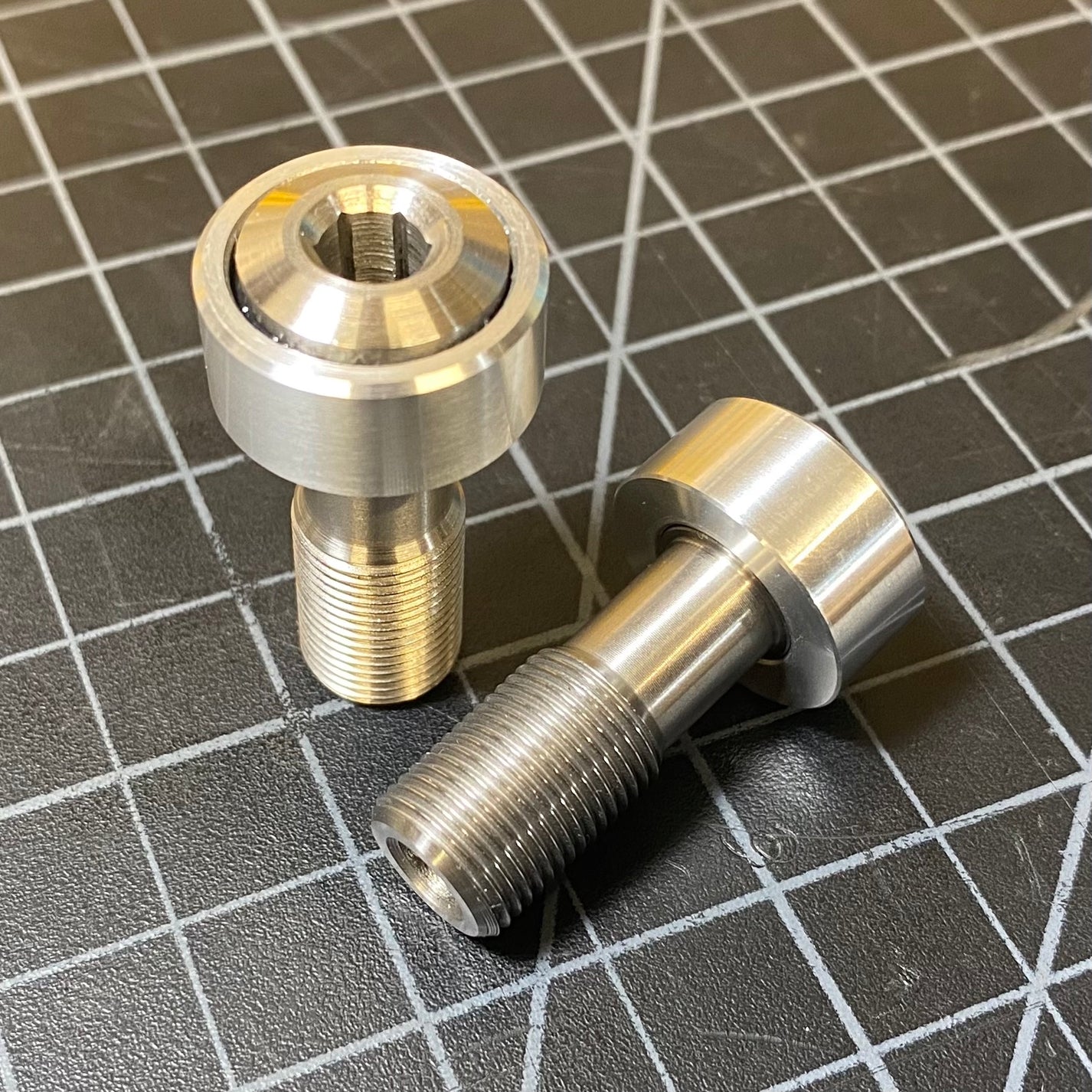 Fun Bolts for Chris King bolt on rear hub. – Pinner Machine Shop