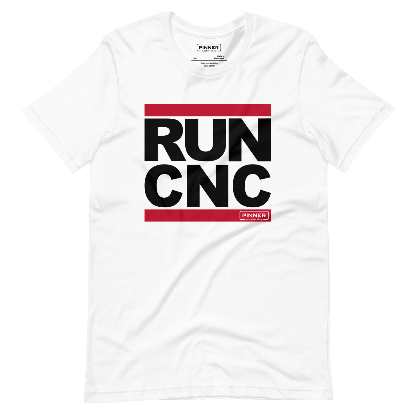 RUN CNC Tee – Pinner Machine Shop